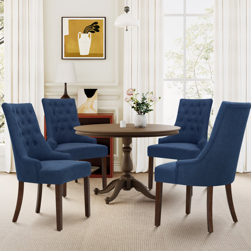 tufted dining settee