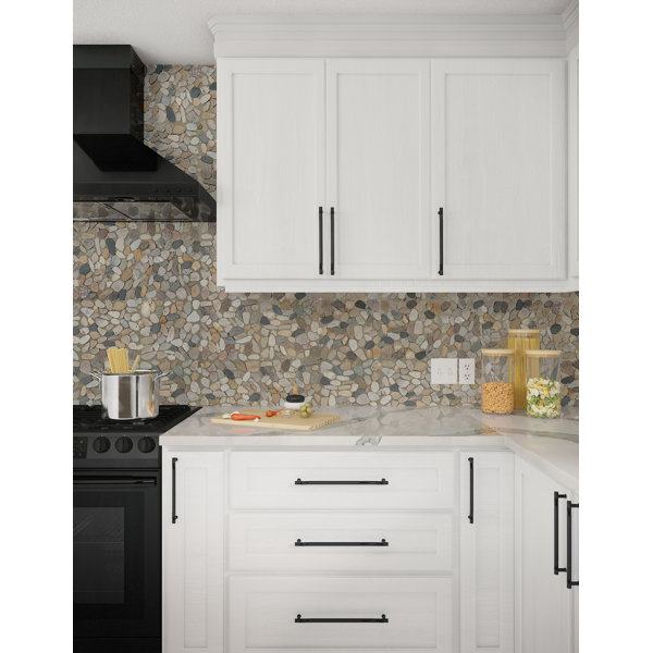 Itona Tile Pebble Natural Stone Mosaic Wall & Floor Tile | Wayfair