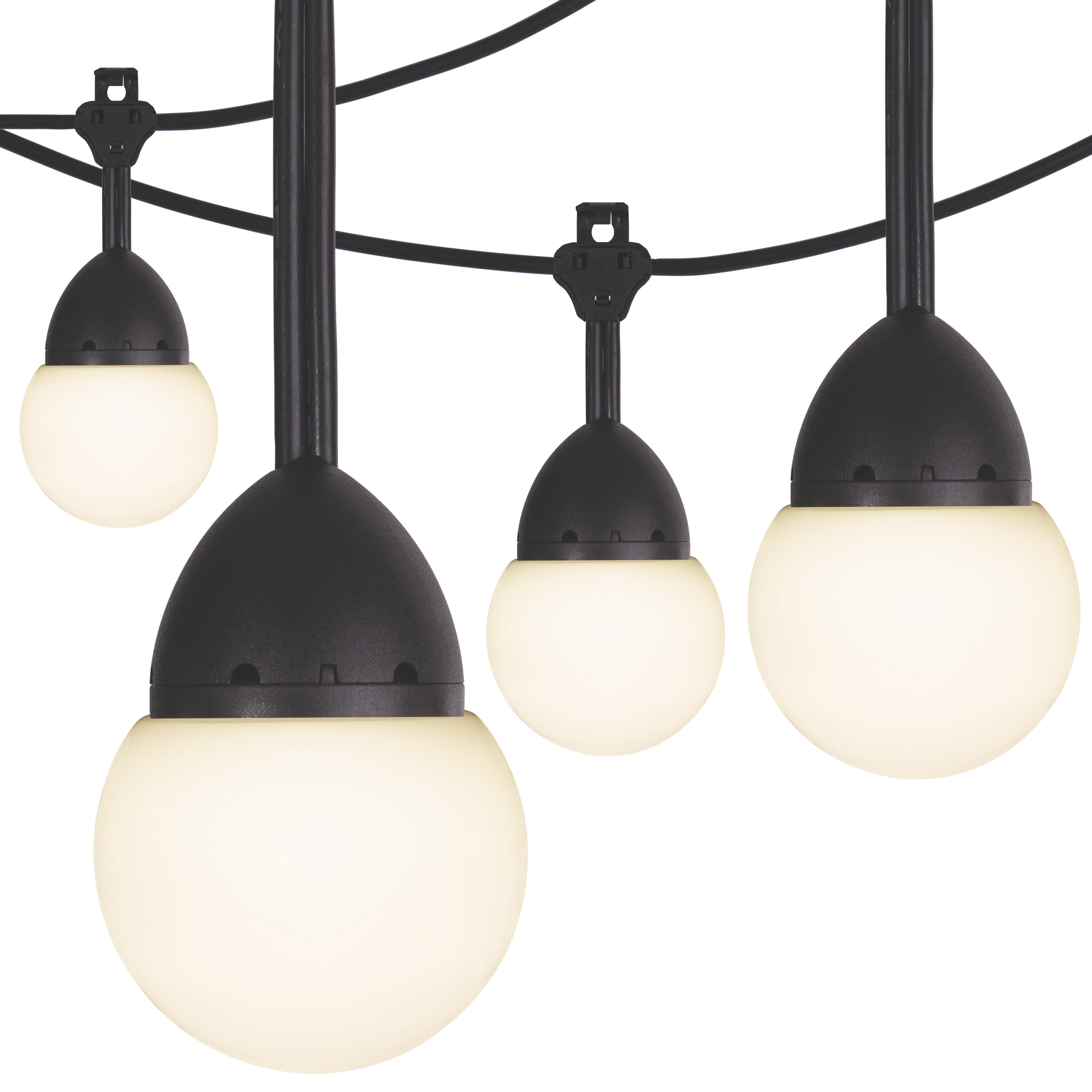 Enbrighten Plastic Bulb Café String Lights, USB, 24Ft – 48372 | Wayfair