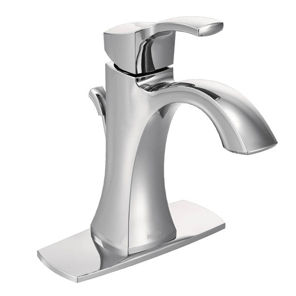 American Standard Fluent Single-Hole Bathroom Faucet with Drain ...