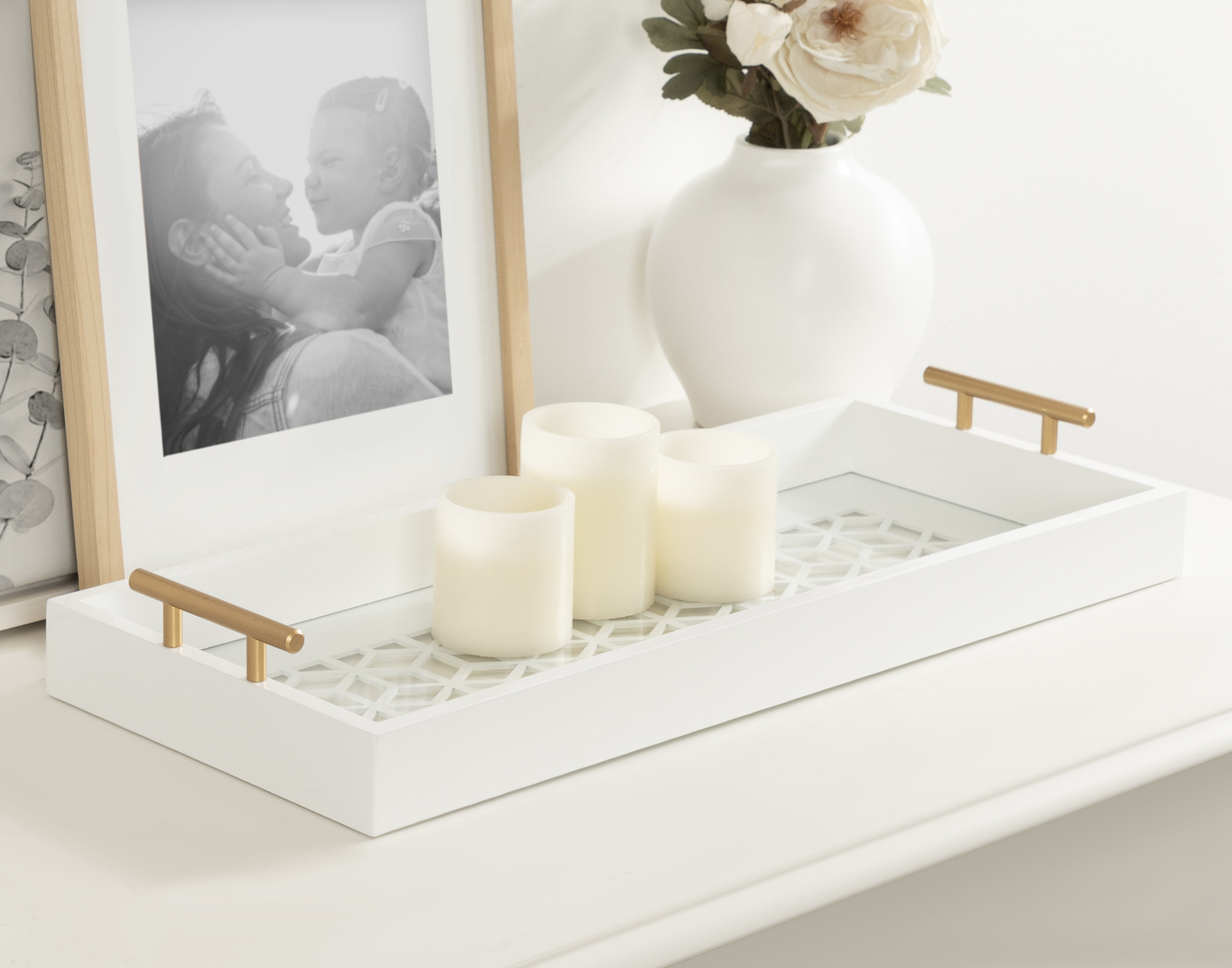 Mercer41 Magalia Narrow Rectangle Serving Tray & Reviews | Wayfair