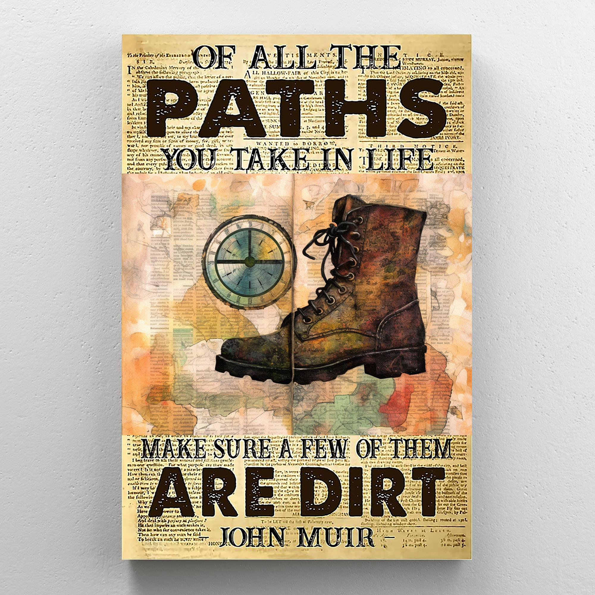 Trinx Hiking Of All The Paths - 1 Piece Rectangle Graphi Hiking Of All ...