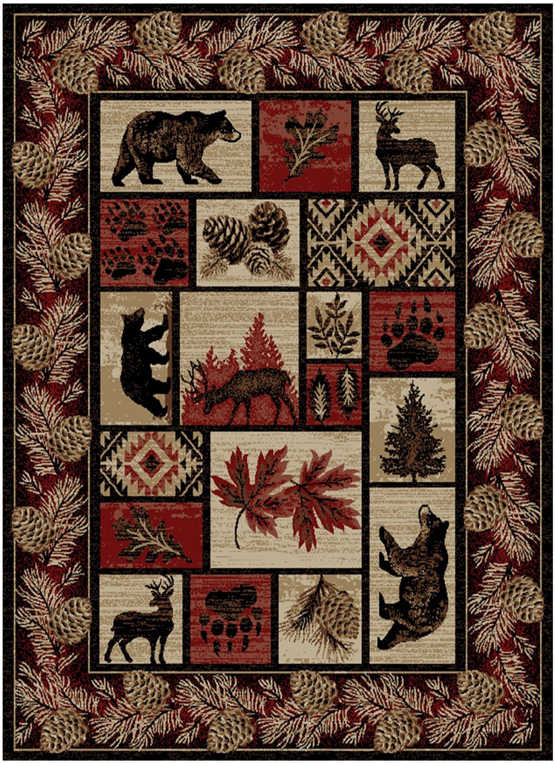 Mayberry Rug Hearthside Dawn Woods Area Rug | Wayfair