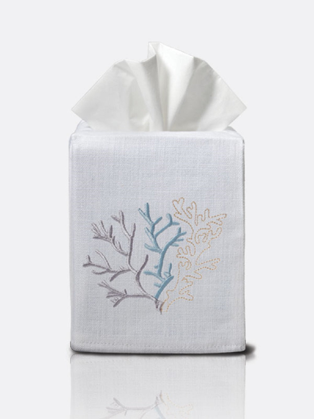 Jacaranda Living Coral Tissue Box Cover & Reviews | Perigold