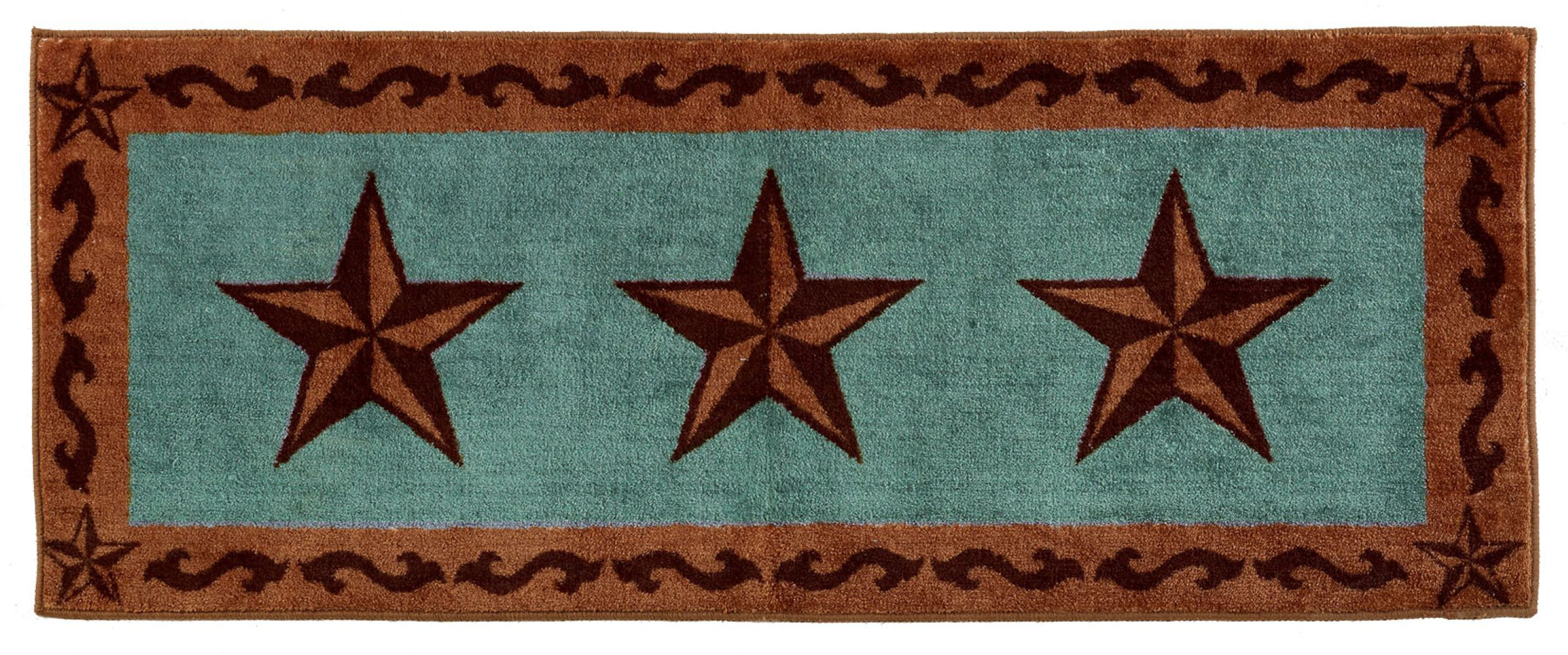 Paseo Road by HiEnd Accents Rustic Star Brown Tan Western Southwestern ...