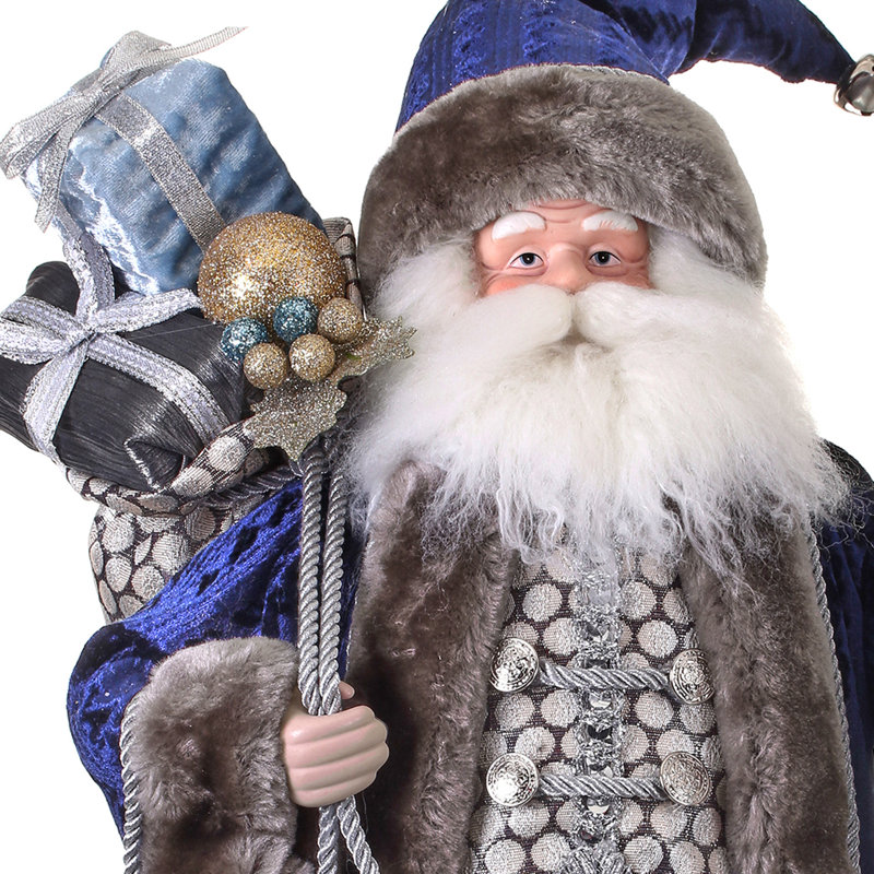 Regency International Winter Santa with Snowflake Staff Figurine ...