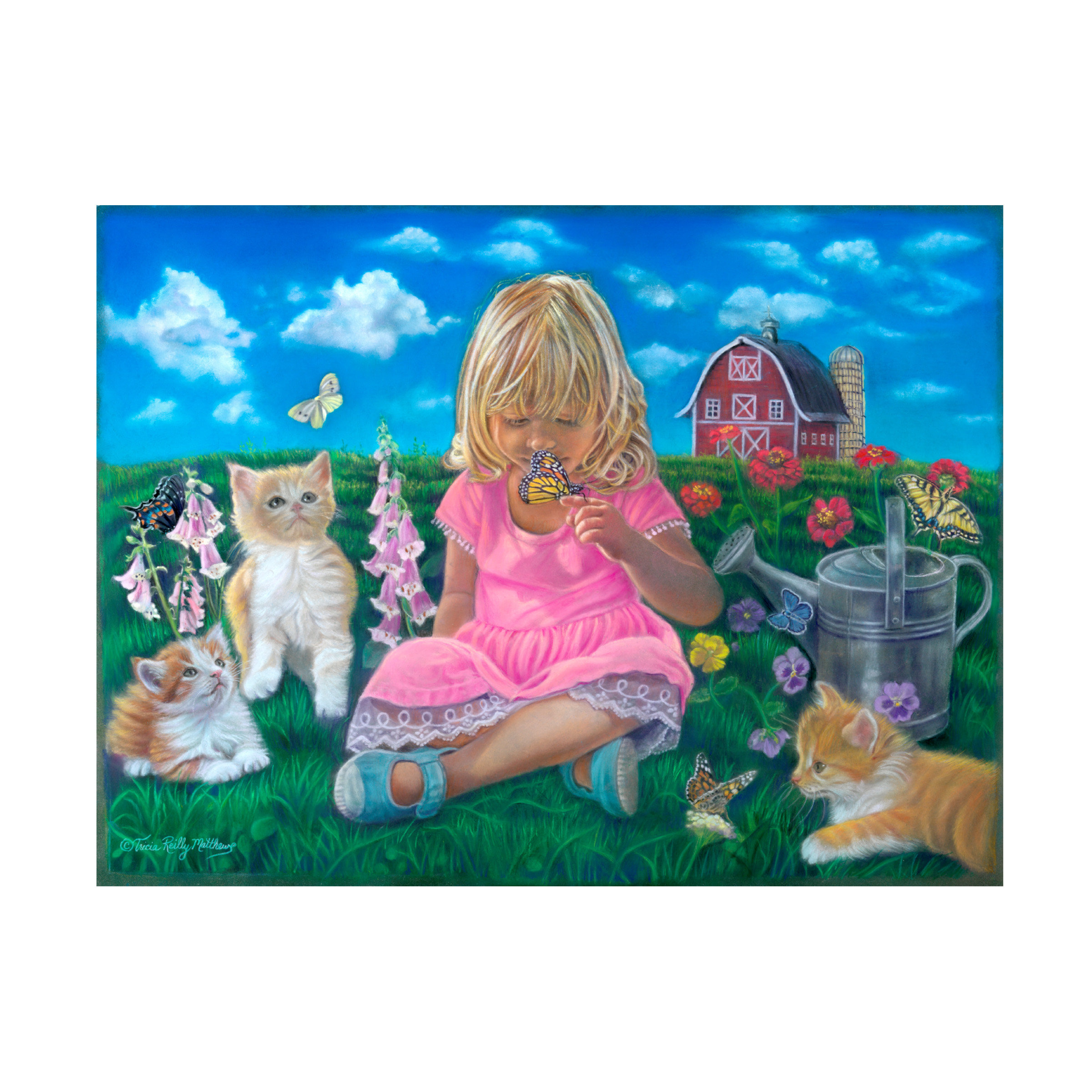 Winston Porter Butterfly Kiss by Tricia Reilly Matthews Canvas Art ...