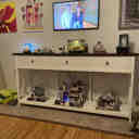 Gracie Oaks Tatianah 70.86" Console Table & Reviews | Wayfair