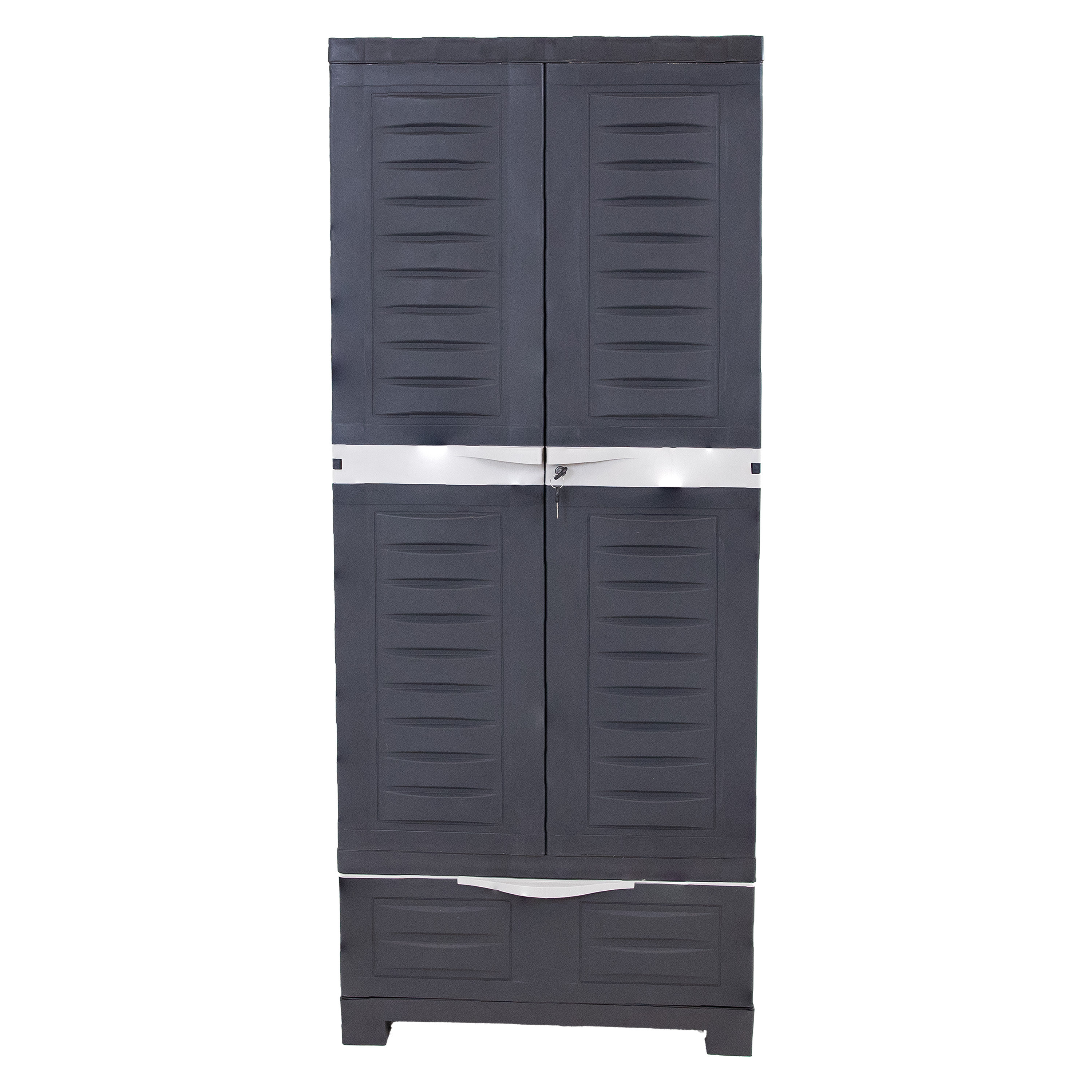 WFX Utility™ Lockable Storage Cabinet with 3 Adjustable Shelves and ...