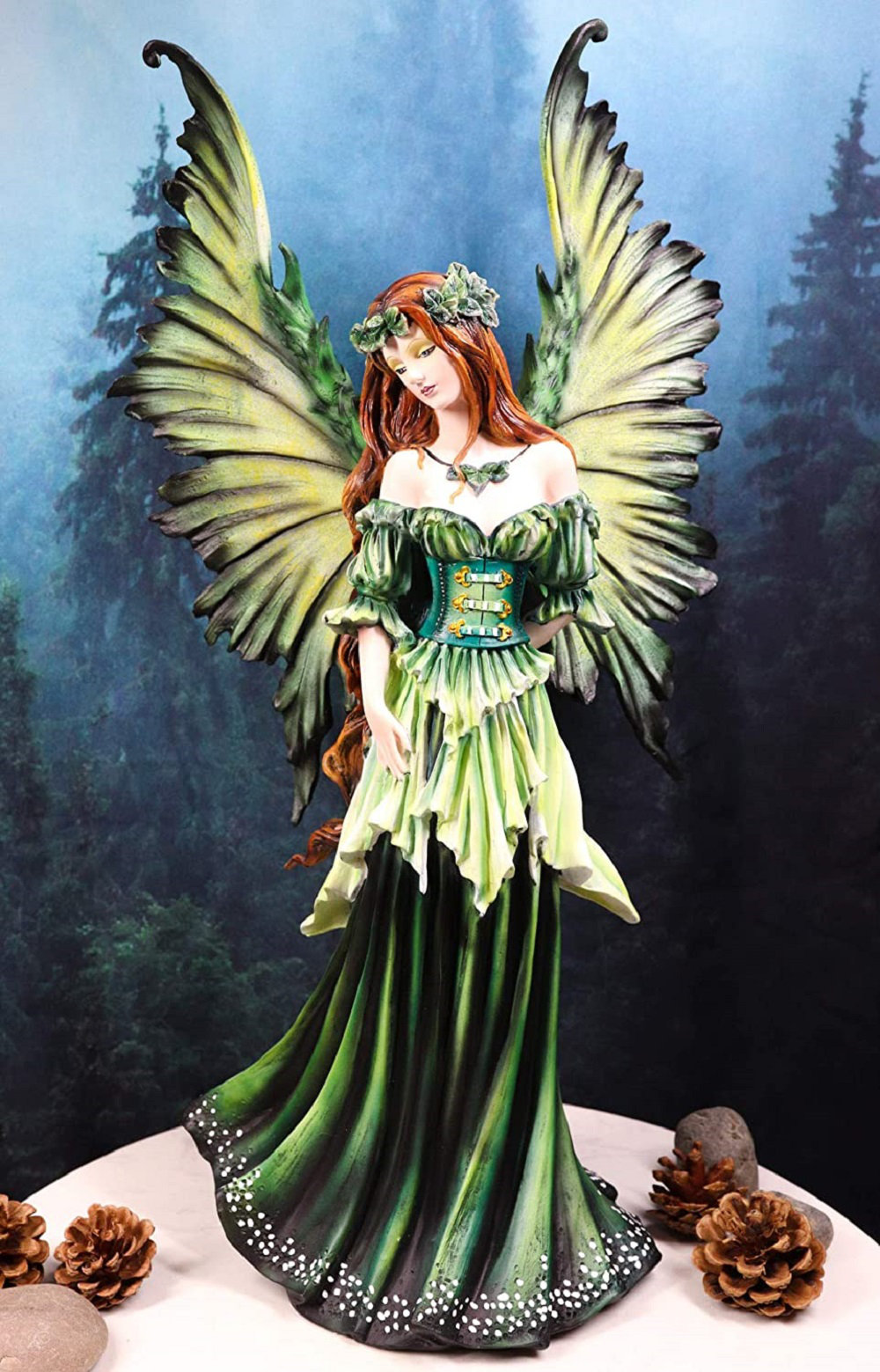 Trinx Dayana Trinx Amy Brown Large Green Lady Of The Forest Tribal ...