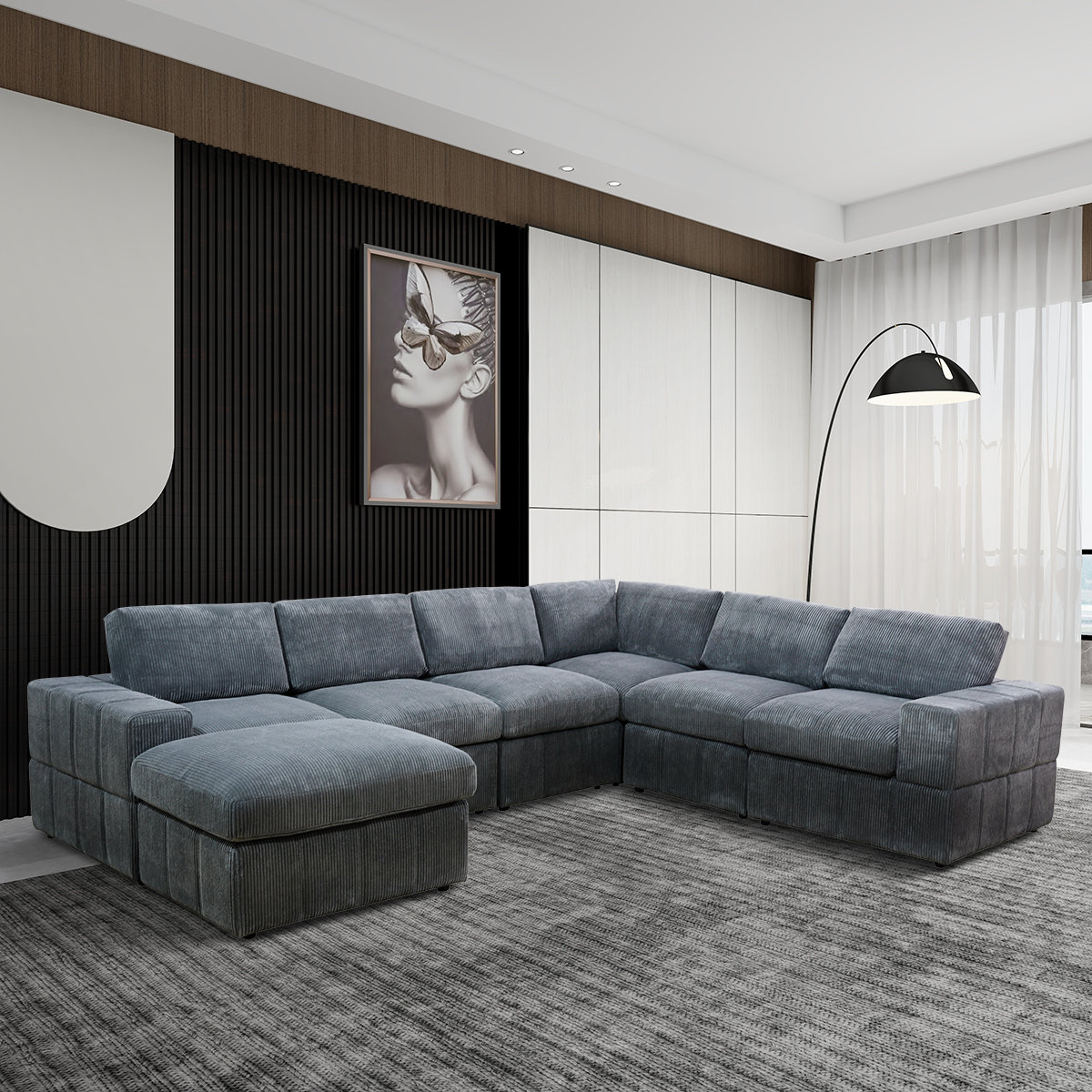 Latitude Run® Presutto 7 - Piece Living Room Set | Wayfair