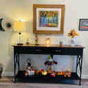 Breakwater Bay Grimball 71" Console Table with 2 Drawers, Long Sofa ...