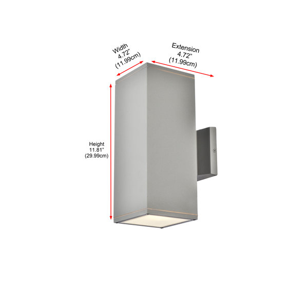 Mercury Row® Addilynn Aluminum Wall Light & Reviews | Wayfair