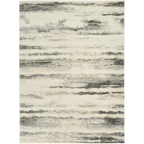 Wrought Studio™ Casson Grey Multicolor Modern Indoor Rug & Reviews ...