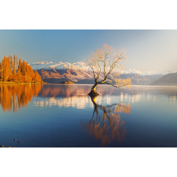 Union Rustic Lake Wanaka by Anupamhatui - Wrapped Canvas Print ...