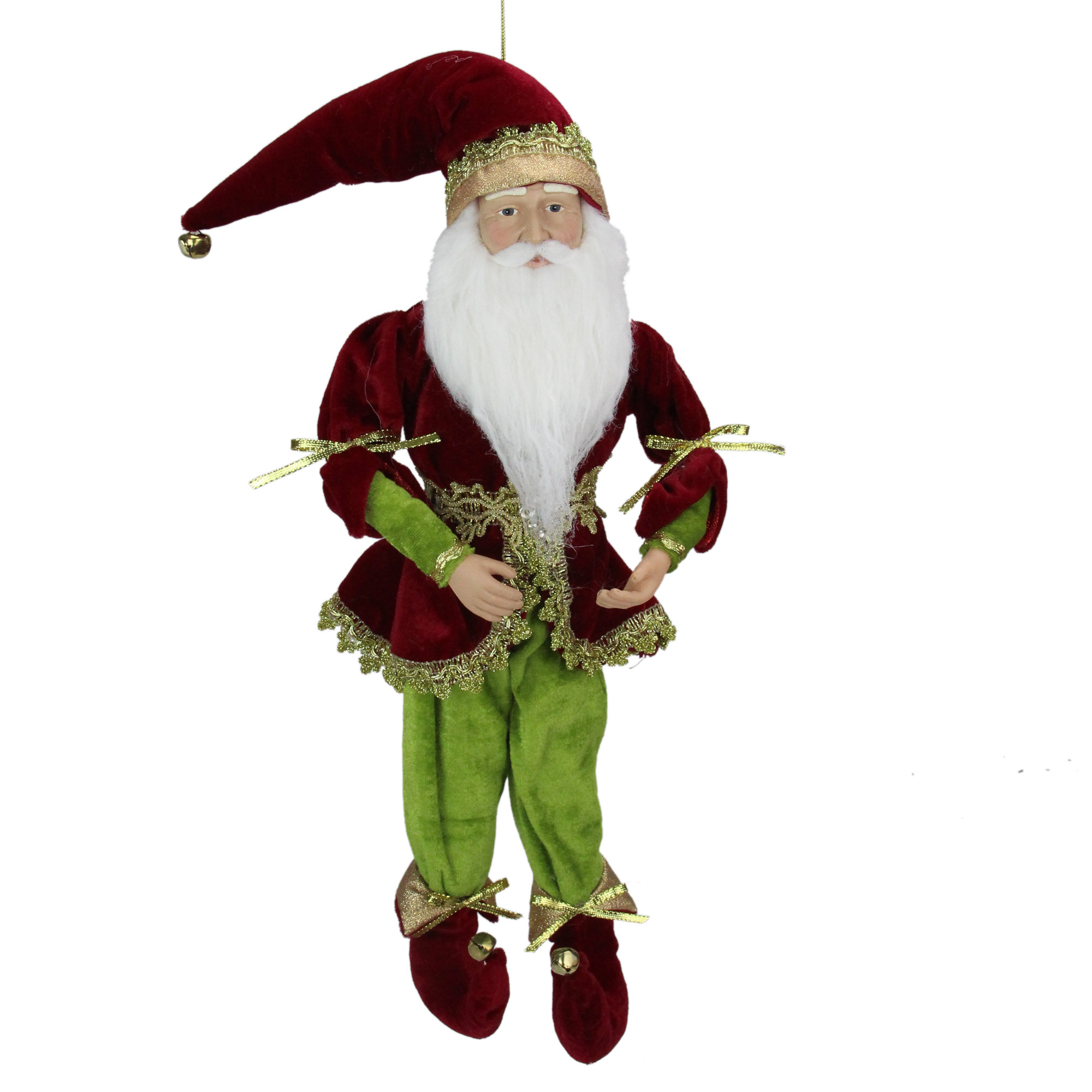 Northlight Seasonal 18" Red and Green Whimsical Elf Christmas Decor ...