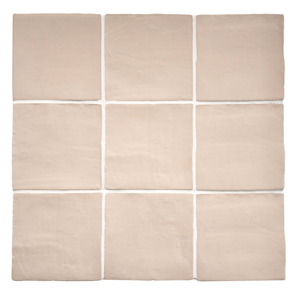 Tile Cart Harper 5" x 5" Beveled Ceramic Tile & Reviews | Wayfair