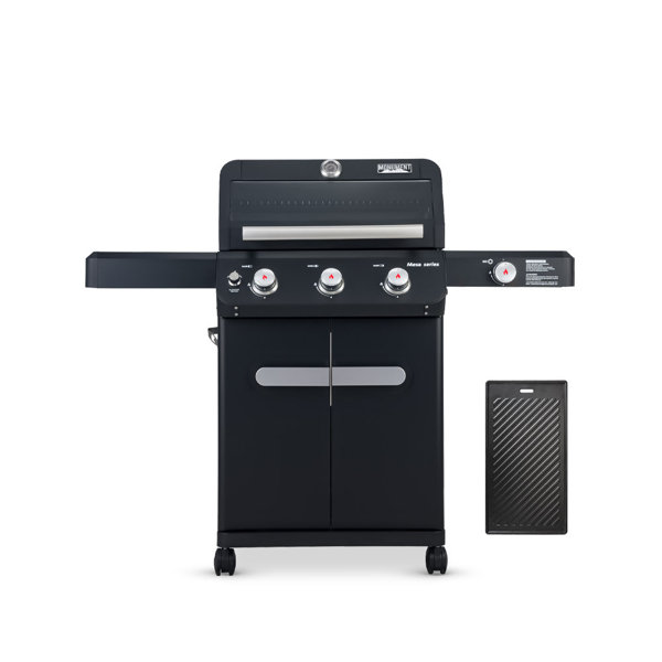 Monument Grills Mesa Series 3-Burner 48000 BTU Propane Gas Grill with ...
