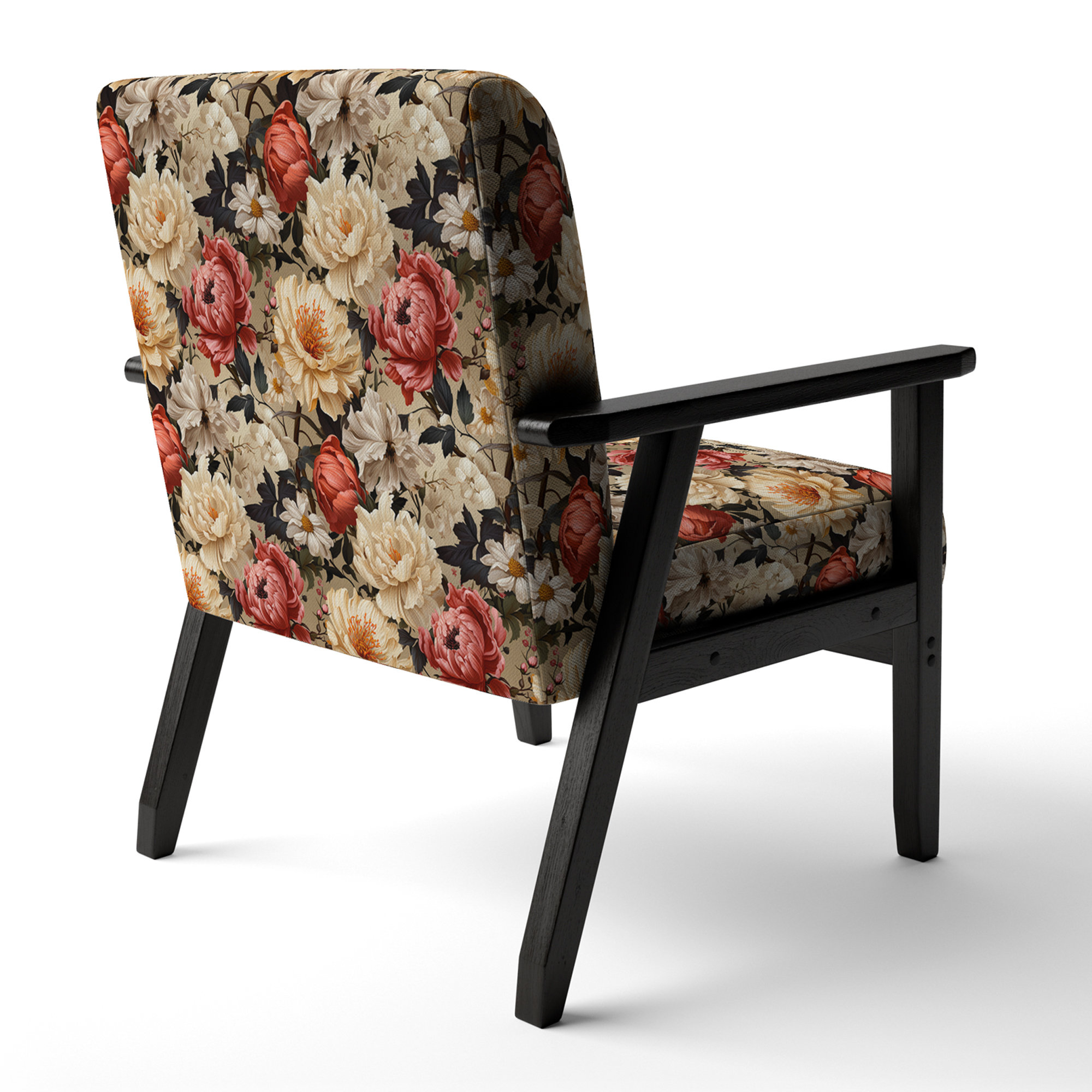 Red Barrel Studio® Renaissance Garden Botanical Pattern III ...