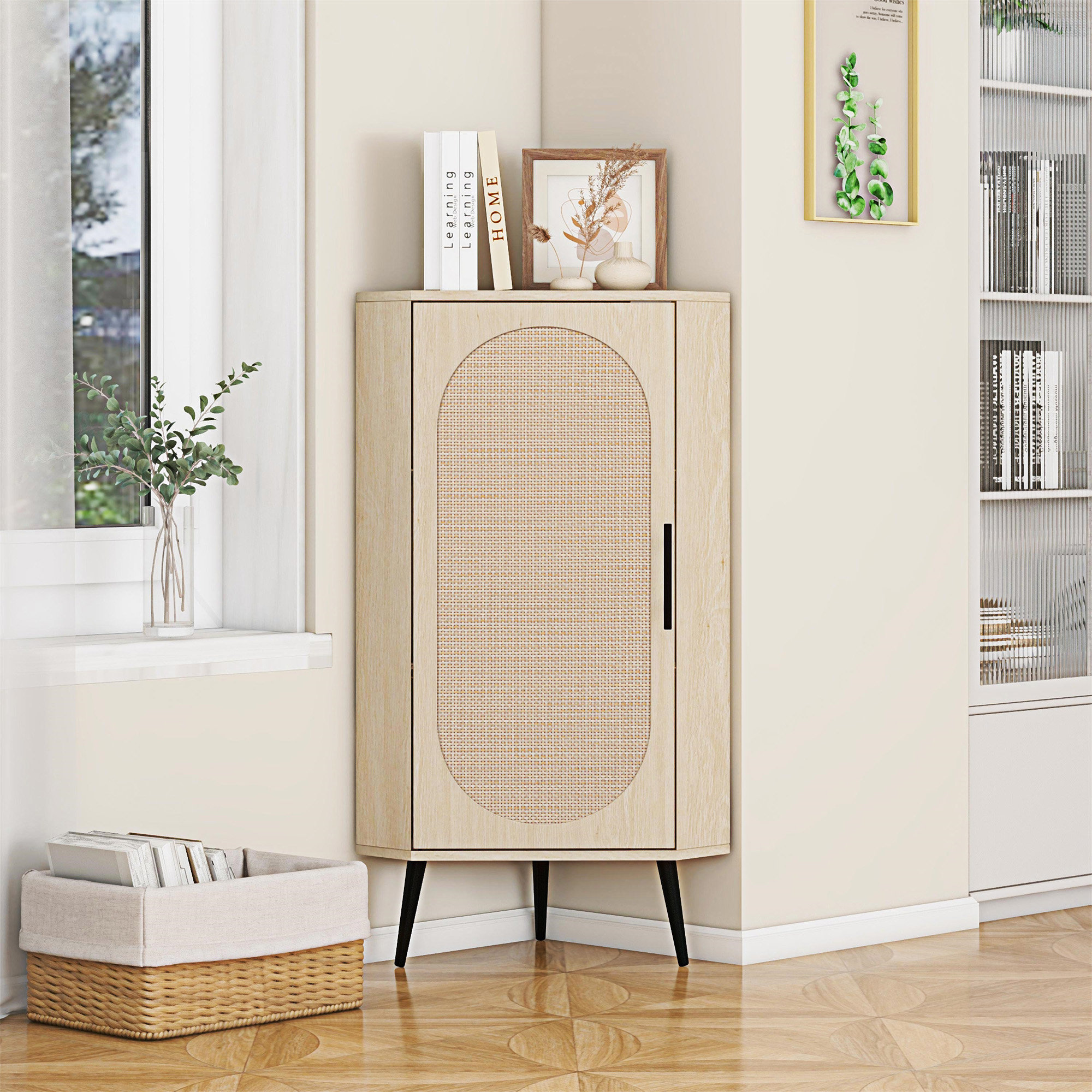 Bayou Breeze Corner Cabinet | Wayfair