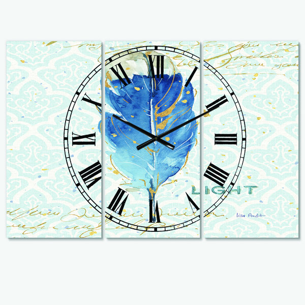 The Twillery Co.® Swigart Oversized Farmhouse Wall Clock | Wayfair