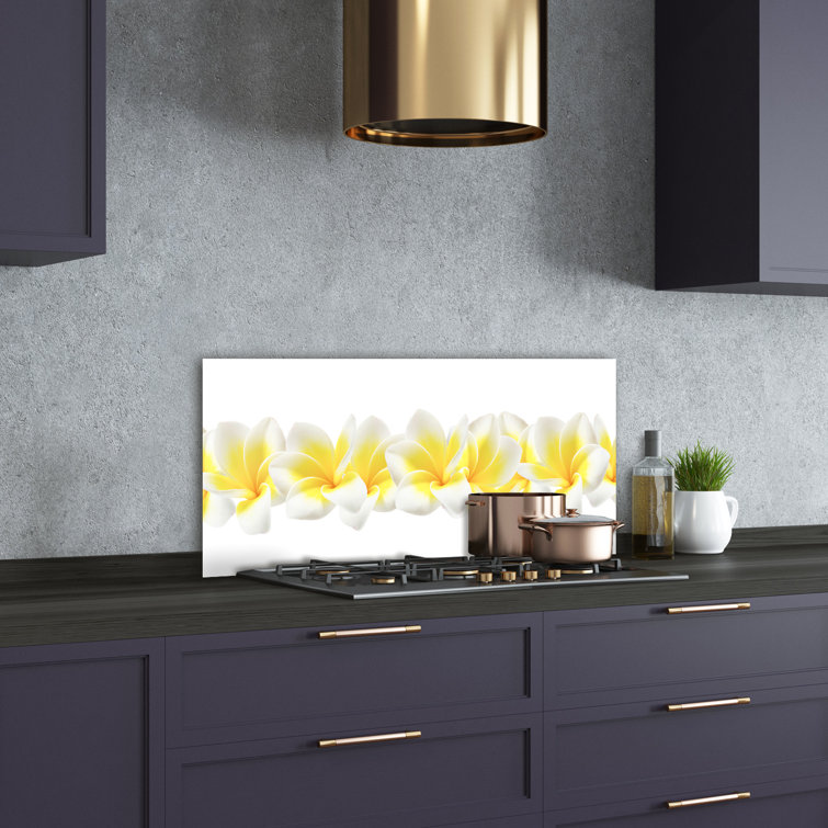 Ebern Designs Lueva 50cm x 100cm Glass Panel | Wayfair.co.uk