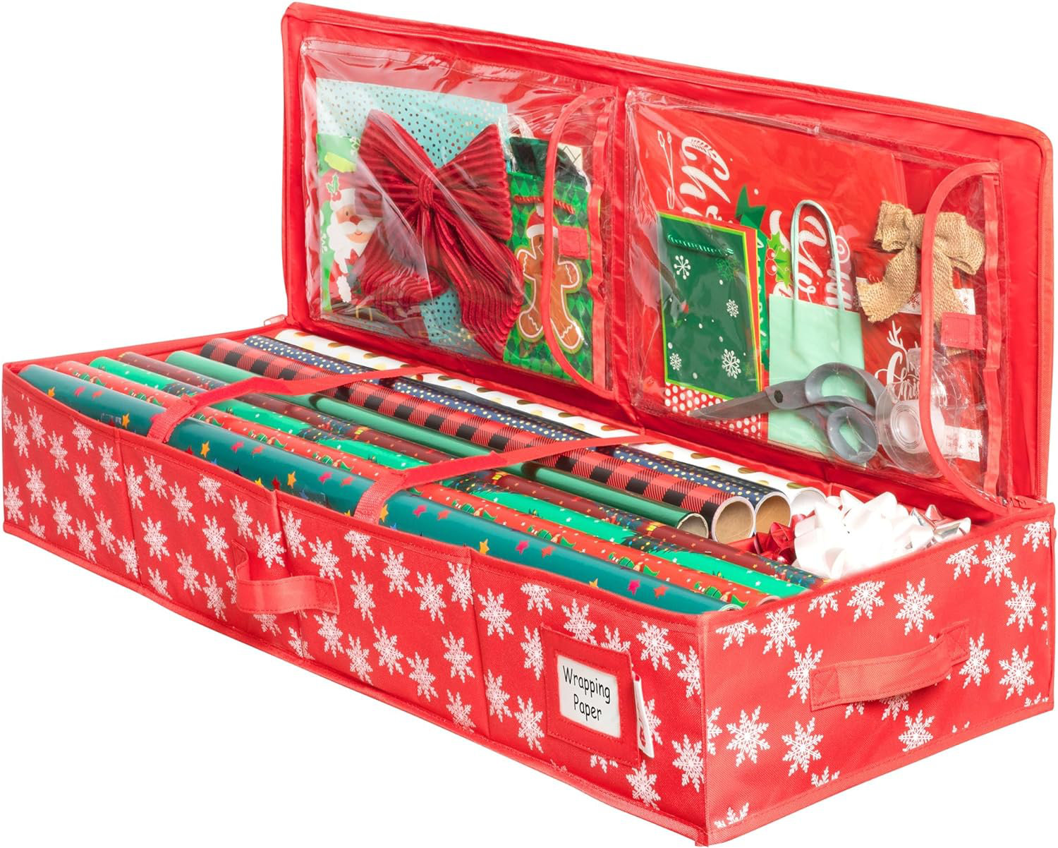 Hold N Storage Wrapping Paper Storage Container. Fits Up To 27 Rolls 1. ...