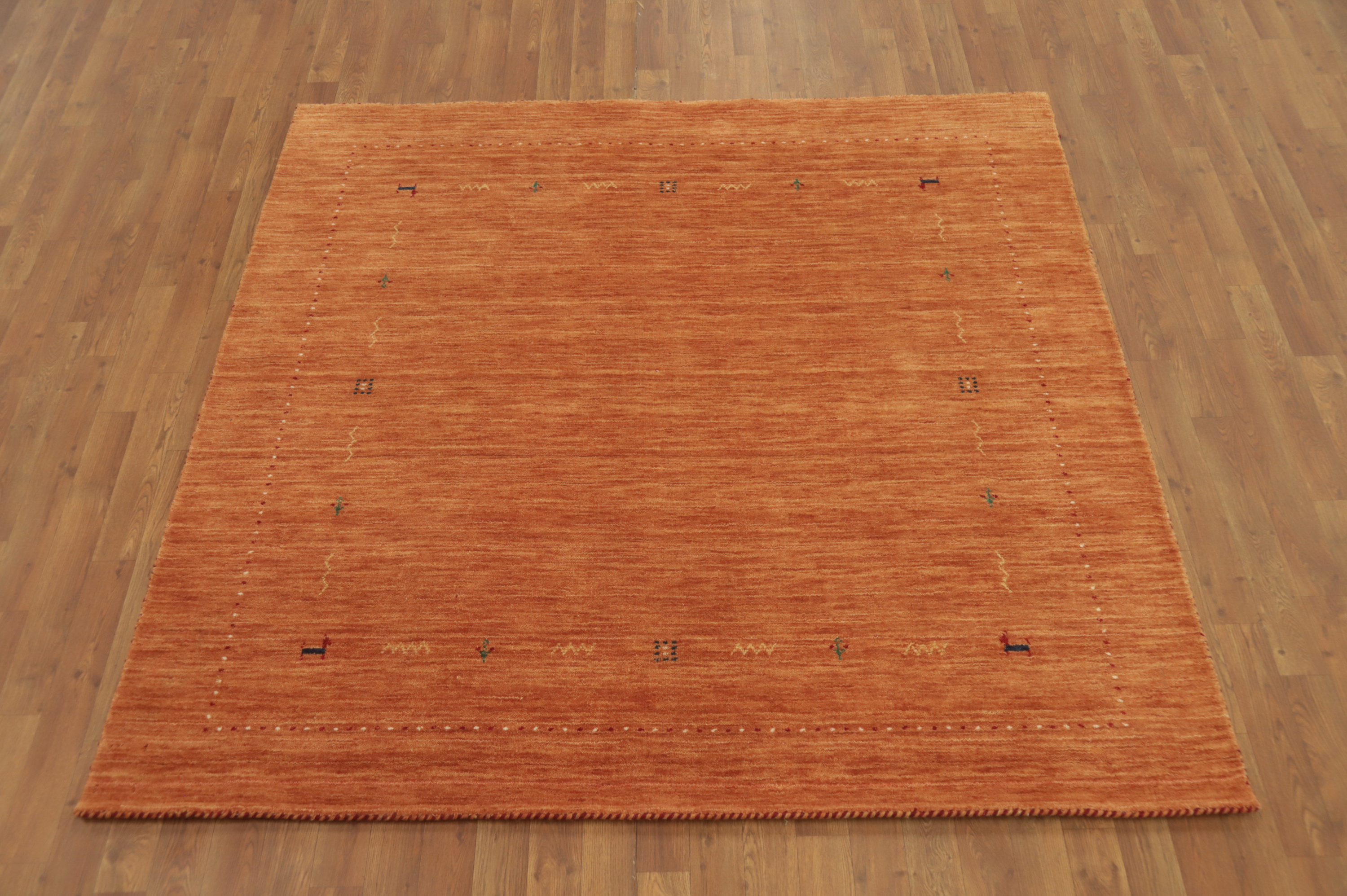 Bloomsbury Market Tribal Oriental Square Area Rug 6x6 | Wayfair