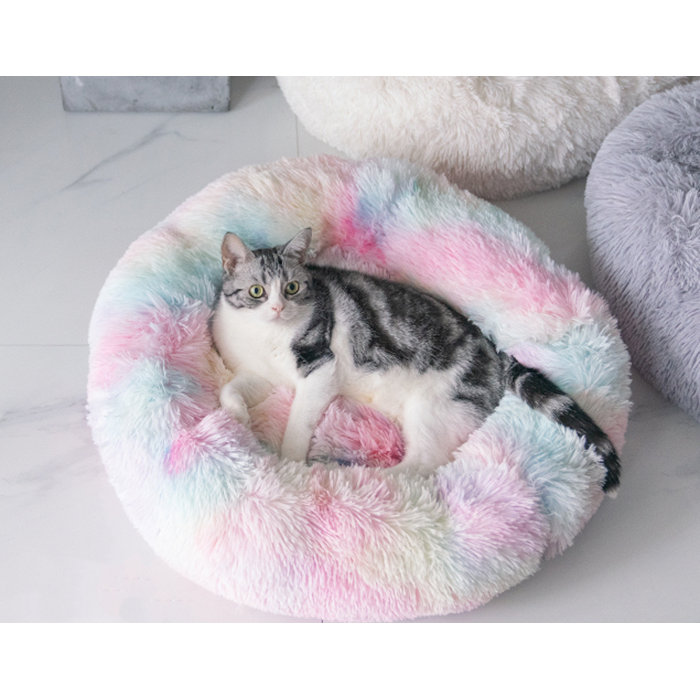 Tucker Murphy Pet™ Vinton Designer Round Unicorn Cat Bed & Reviews ...
