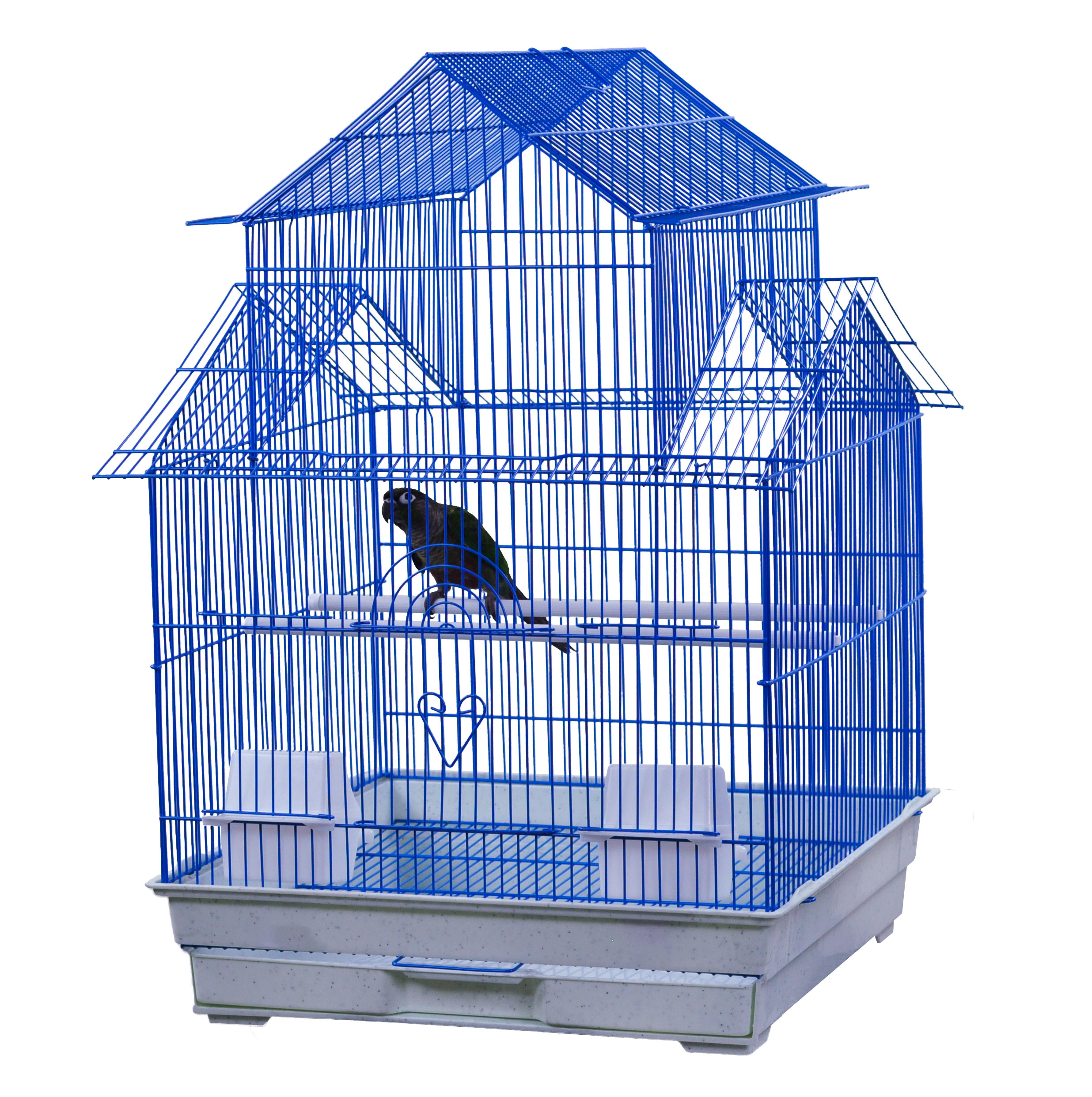 Tucker Murphy Pet™ 27'' Iron Pointed Top Table Top Bird Cage with ...