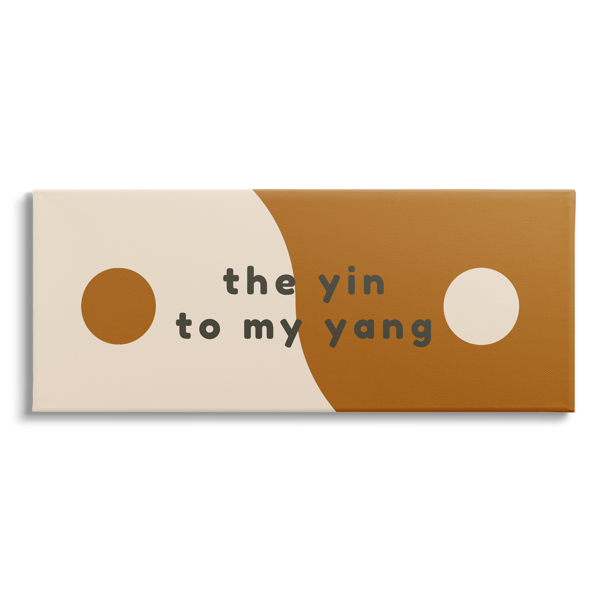 Stupell Industries Yin To My Yang Romantic Harmony Balance Symbol ...