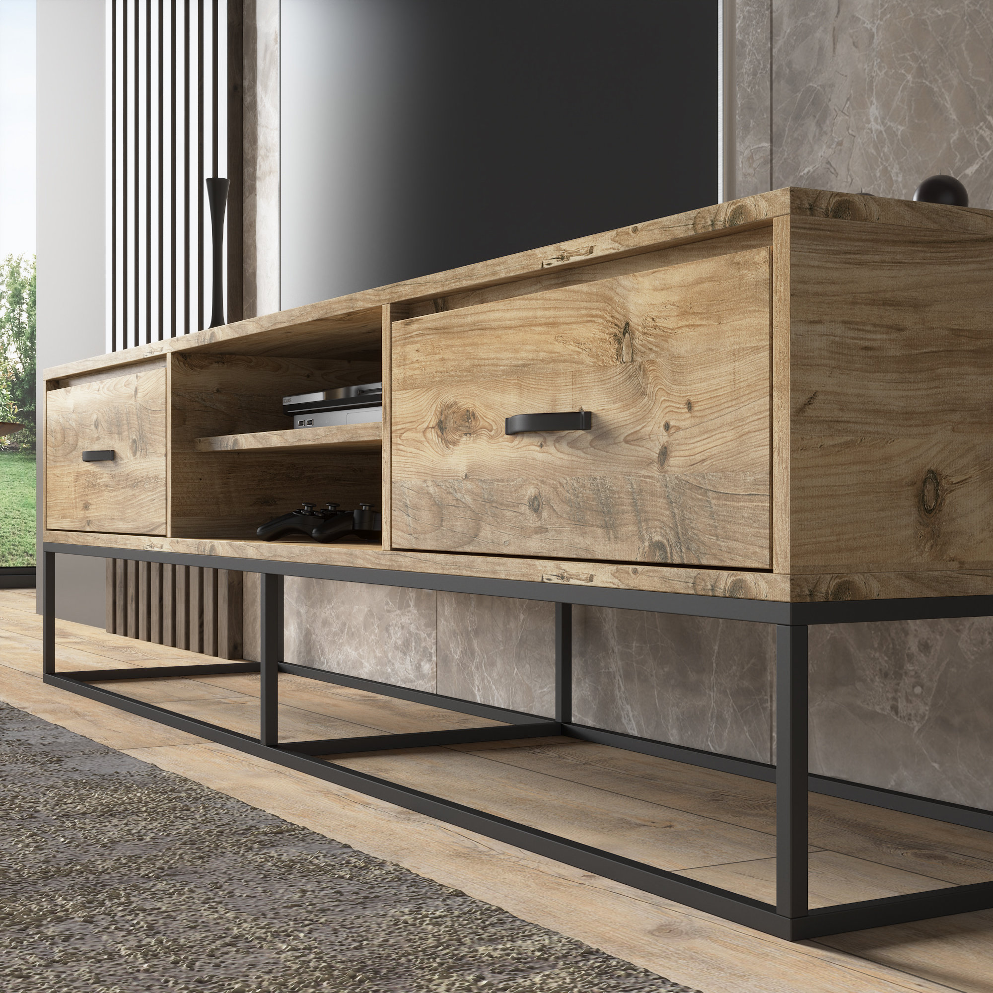 Loon Peak® Dallas Tv Stand | Wayfair