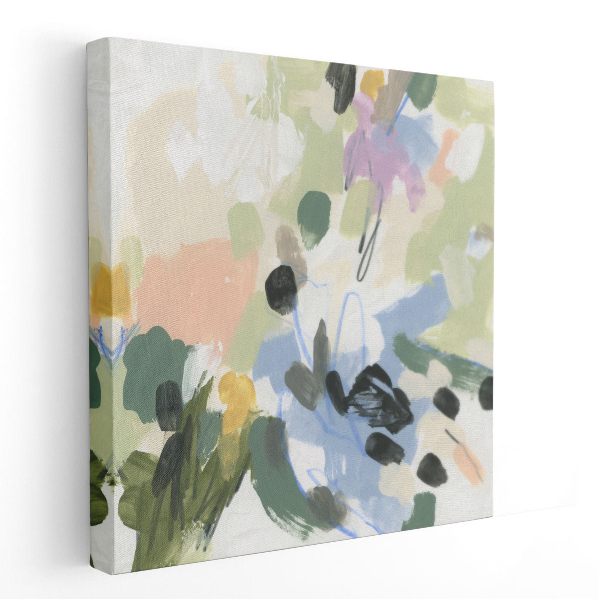 Orren Ellis Pastel Tempo II - Canvas Print Wall Art | Wayfair