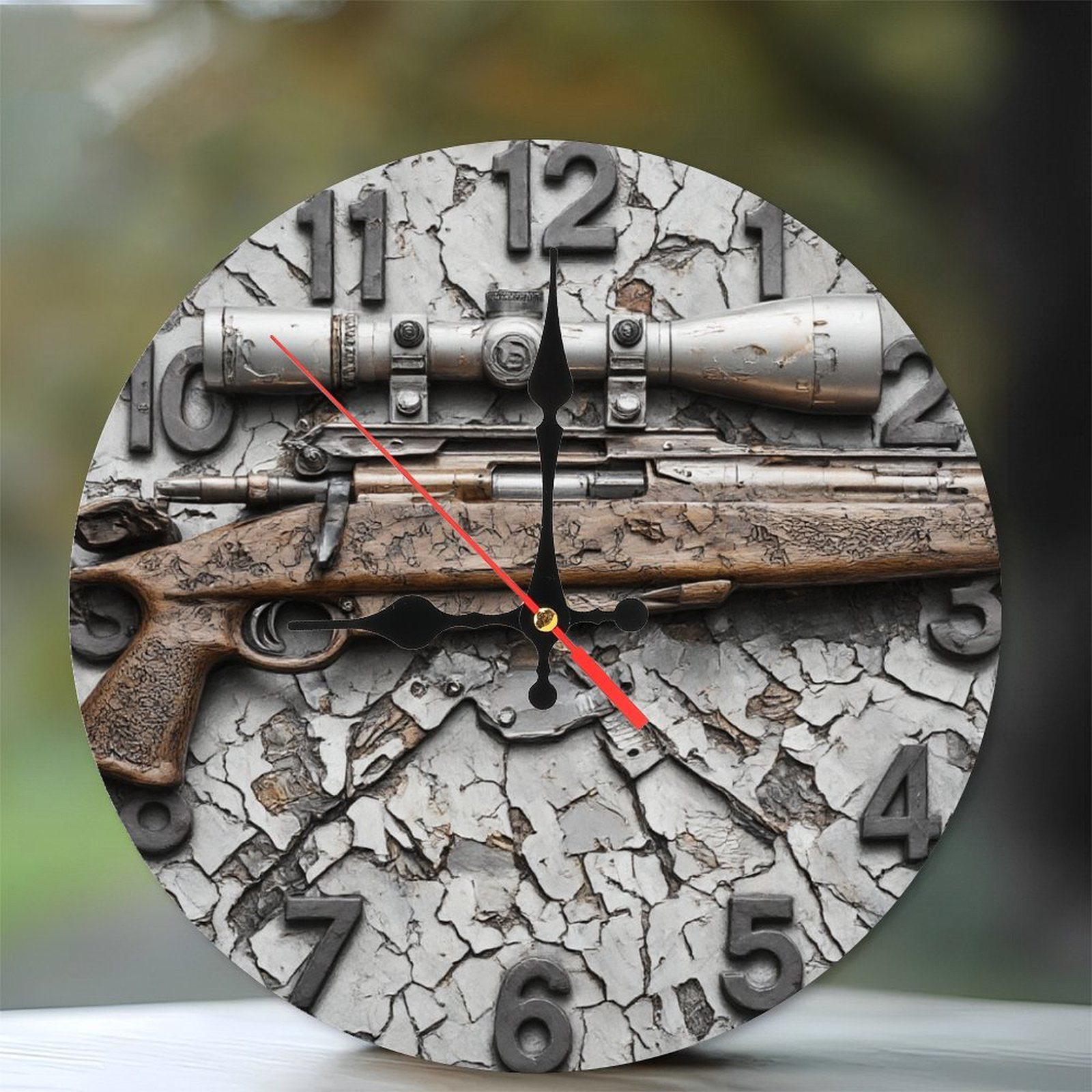 Ophelia & Co. Clock Numbers With Rifle Scope - Wayfair Canada