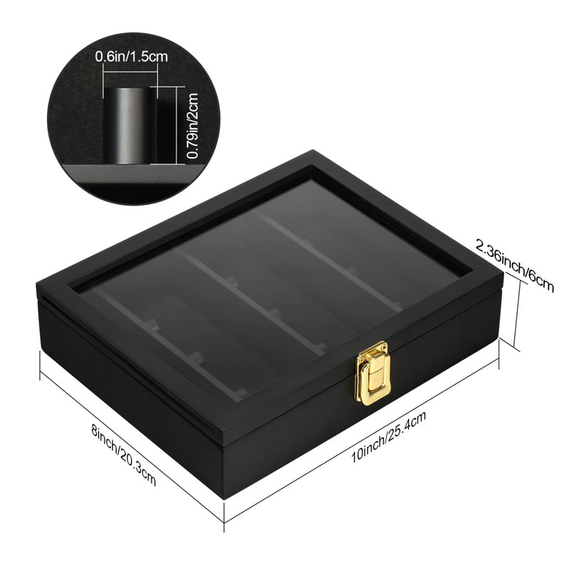 ARMIJU Championship Ring Display Case | Wayfair