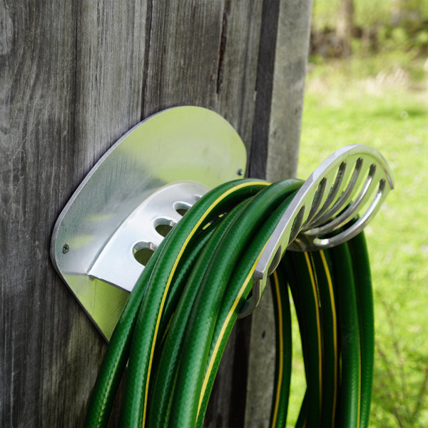 Kings County Tools Hose Holder - Heavy Duty Aluminum Water Hose Hanger ...