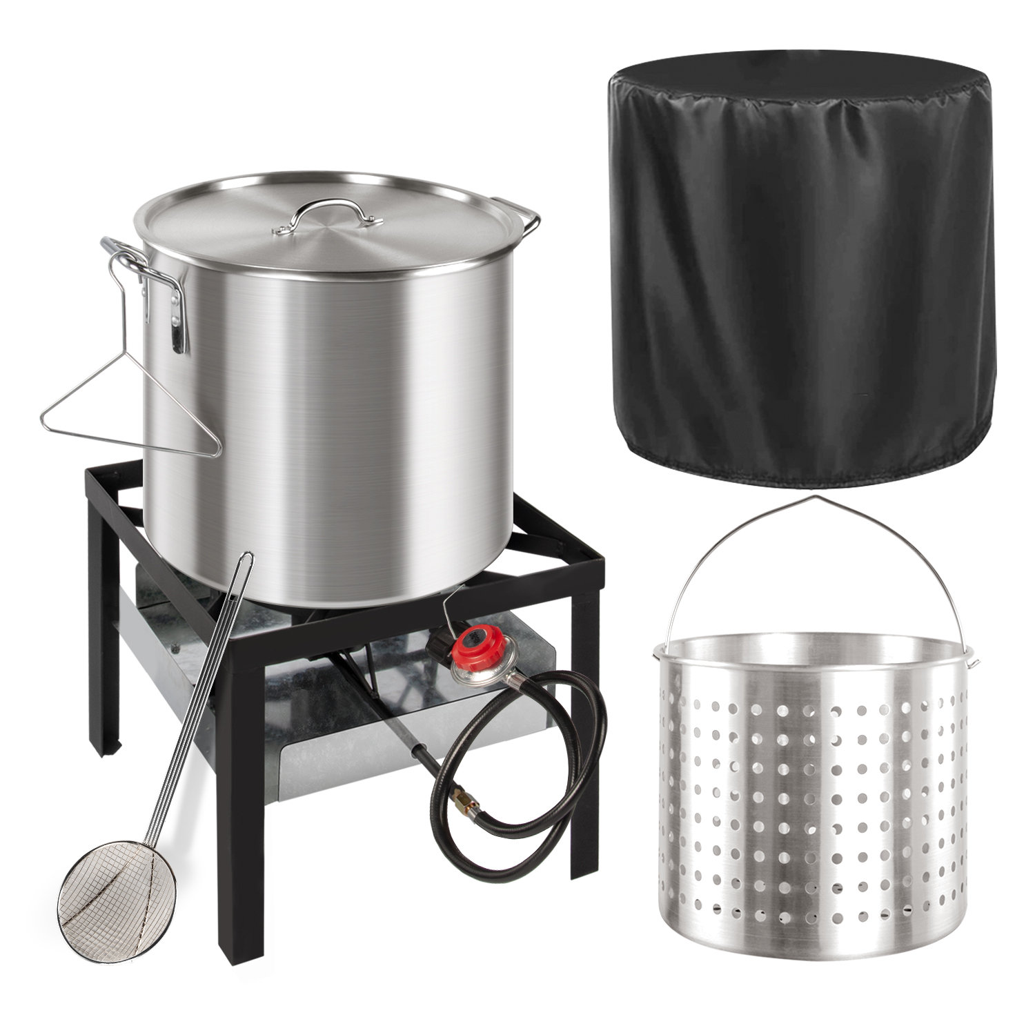 IVY&LANE 60QT Crawfish Boiler Kit - Wayfair Canada