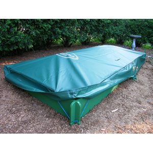 Sandlock Sandboxes 10' Rectangular Sandbox with Cover & Reviews | Wayfair