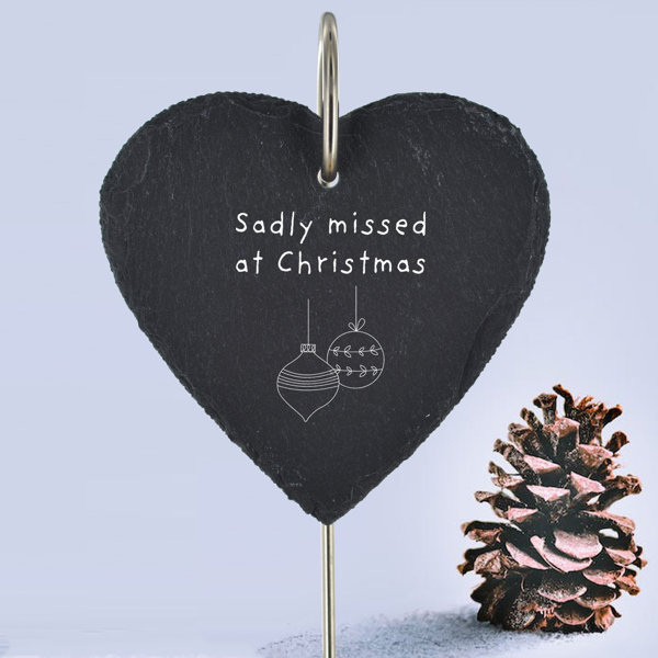 The Seasonal Aisle Baubles Grave Marker 110X107 | Wayfair.co.uk