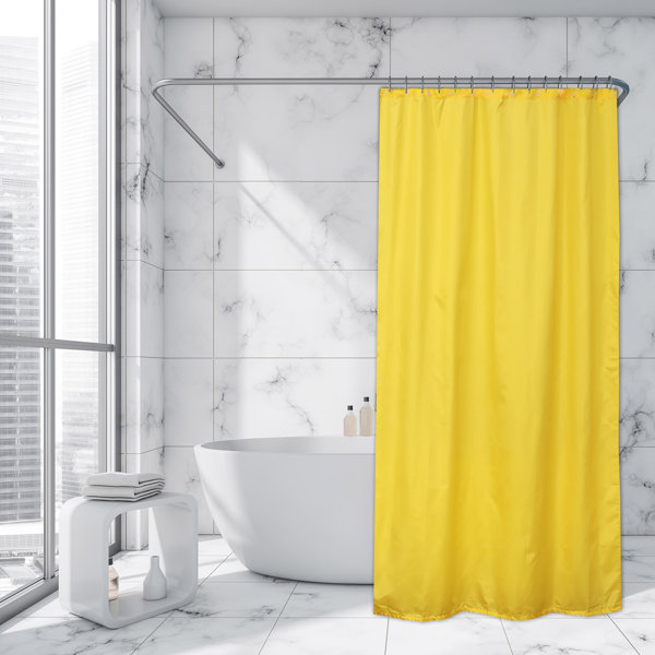 Yellow & Gold Shower Curtains & Shower Liners You'll Love | Wayfair