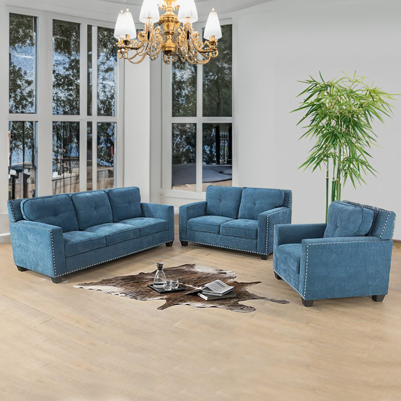 Ebern Designs Altino 3 Piece Living Room Set | Wayfair