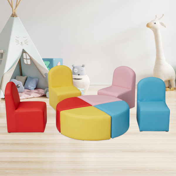 Kinbor 8 Piece Soft Seating & Reviews | Wayfair