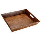 Rectangle Wood Decorative Trays You'll Love | Wayfair
