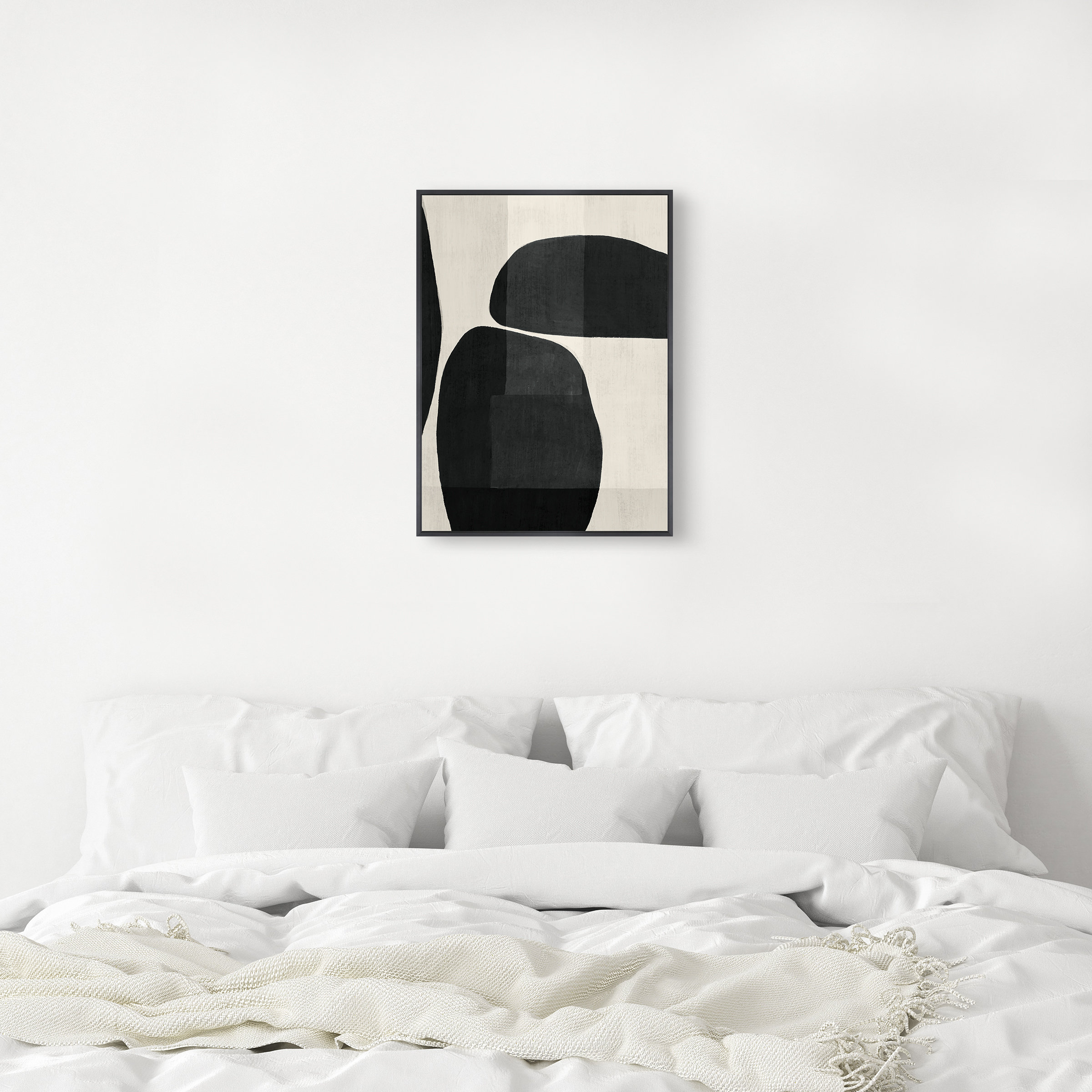 Bobby Berk Home Balancing Act IV by Bobby Berk - Floater Frame Painting ...