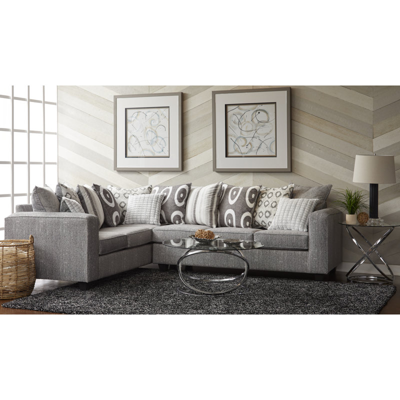Flair 127" Wide Left Hand Facing Corner Sectional | Wayfair