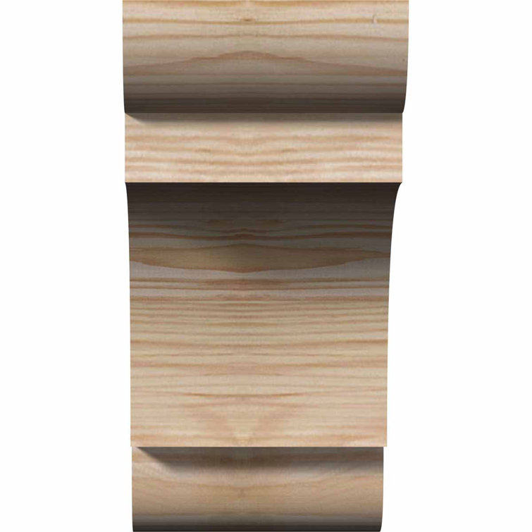 PCI Enterprises 4"W x 8"H x 12"L New Brighton Rough Sawn Rafter Tail ...