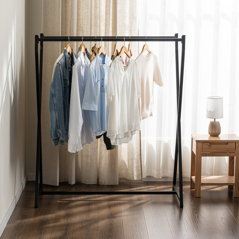 Rebrilliant Nipun Garment Metal Clothing Storage Rack | Wayfair