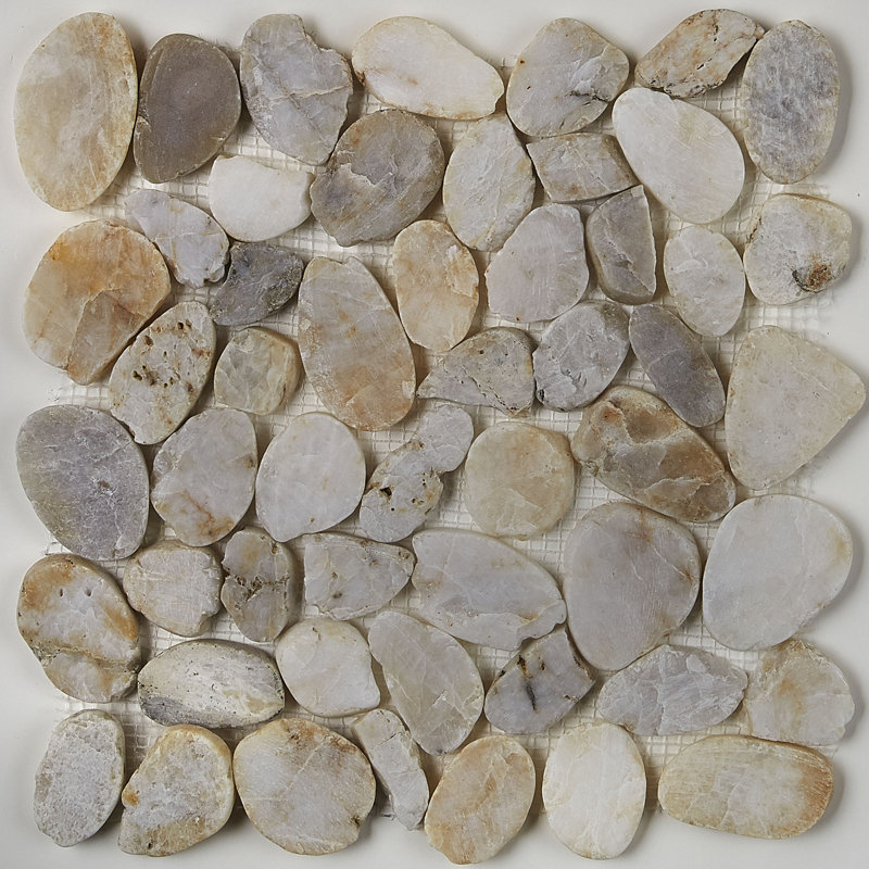 Itona Tile Random Sized Natural Stone Mosaic Wall & Floor Tile ...