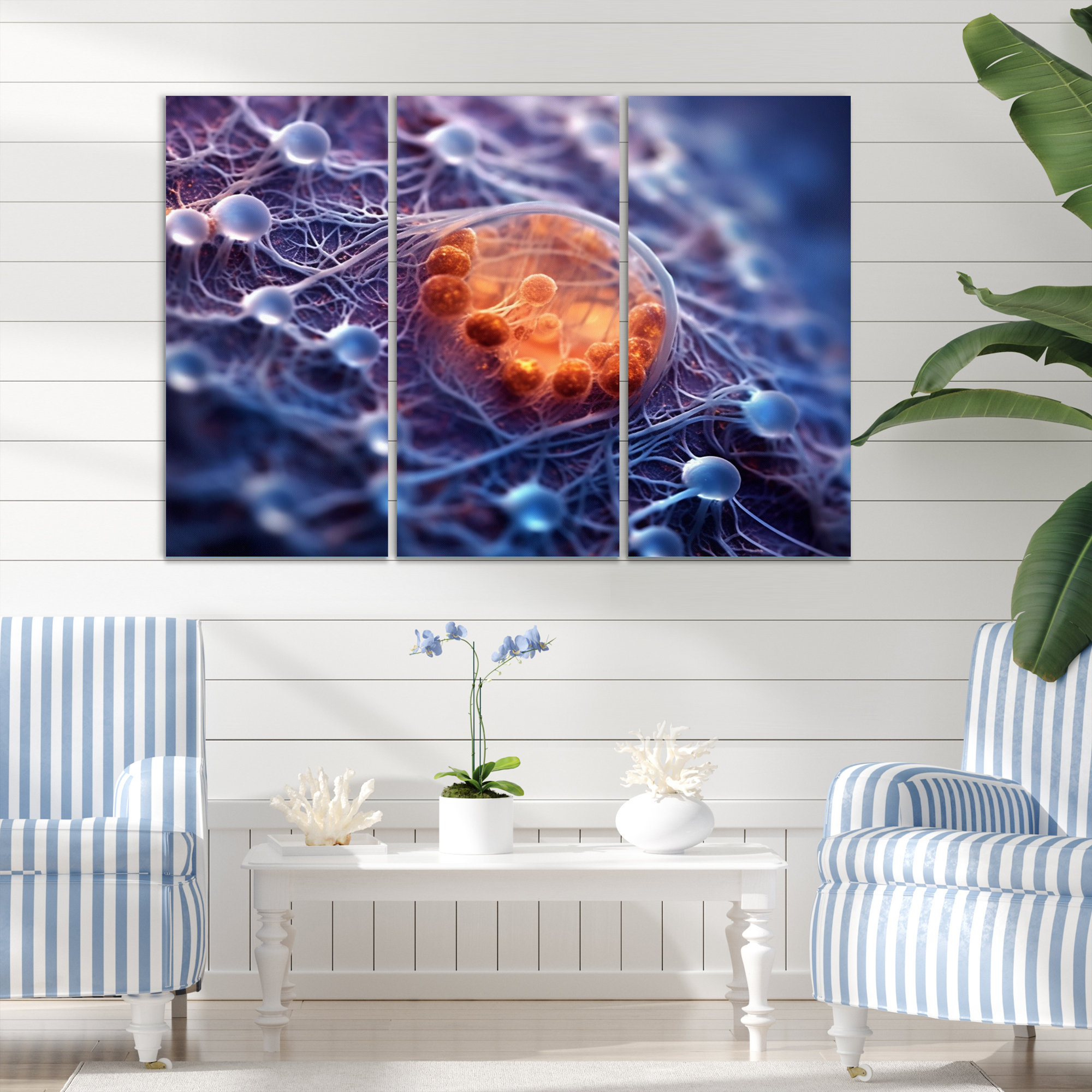 Design Art Macro Photography Of Marine Cells I - Marine Animals Wall ...