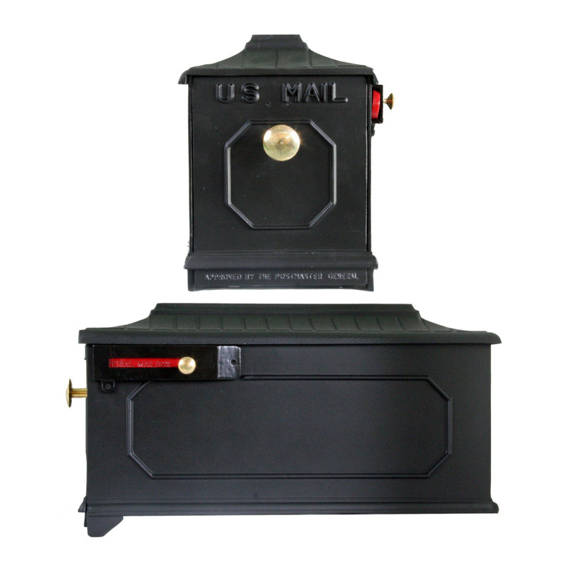 Imperial Mailbox Systems Post Mounted Mailbox | Wayfair